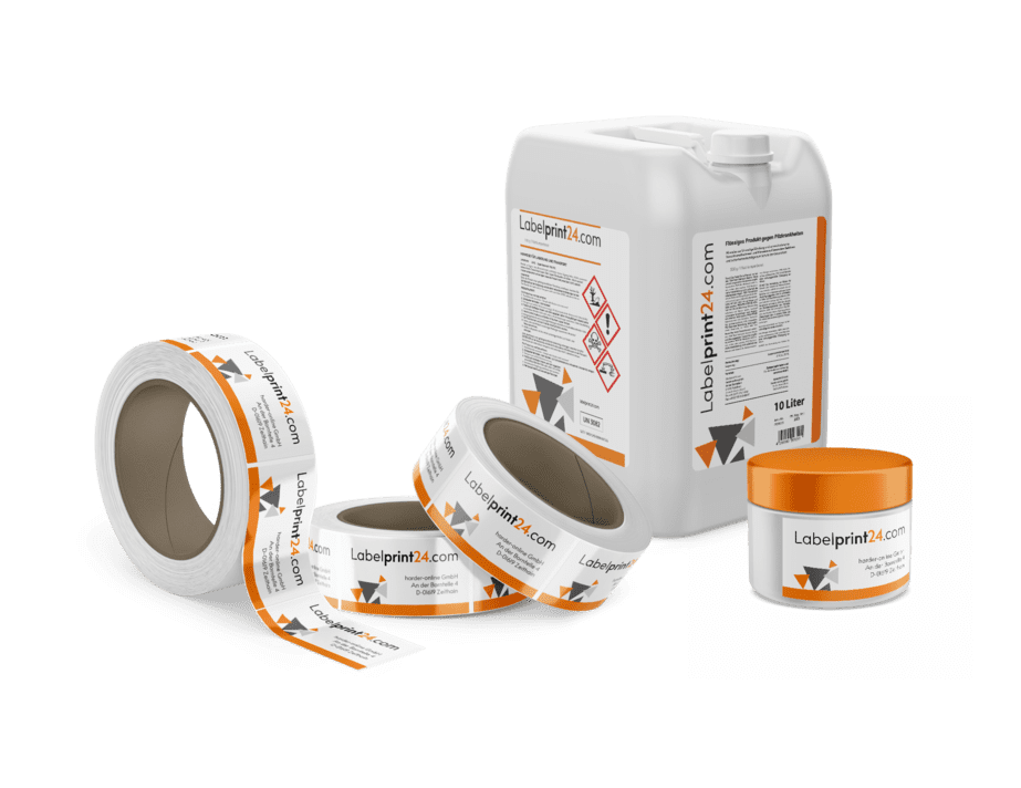 Etiketten drucken lassen & Labels online selbst gestalten