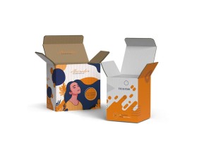 Faltkarton mit Automatikboden vollflächig bedruckbar | Labelprint24